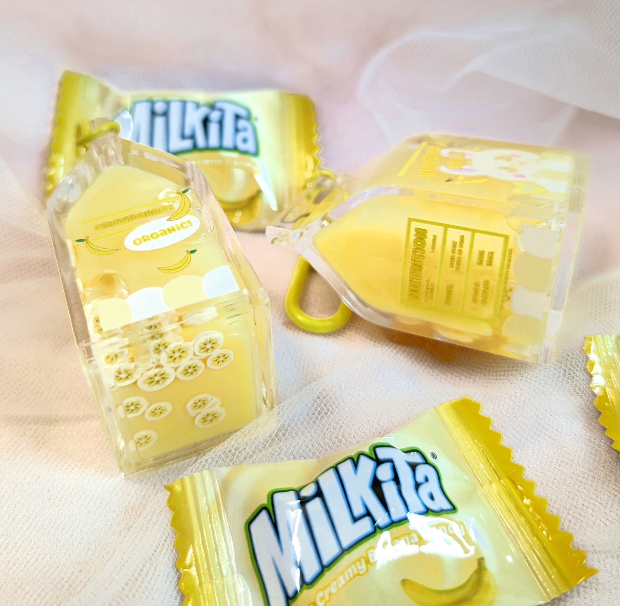 Milk Carton Liquid Keychain – KawaiiRabbits